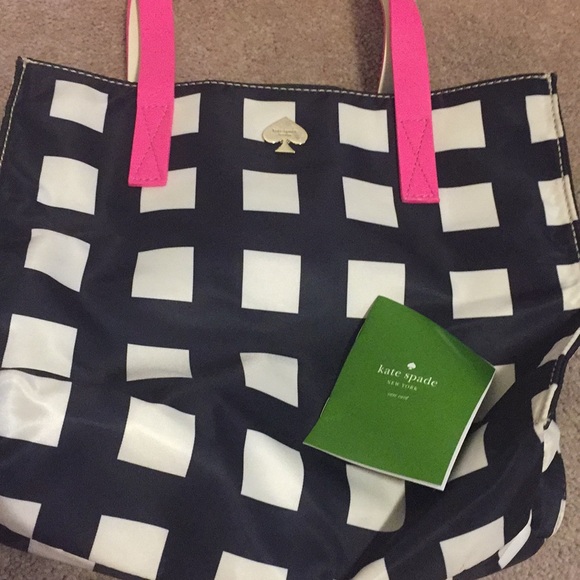 kate spade | Bags | Kate Spade Checker Tote | Poshmark